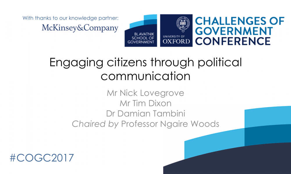 Politics deep dive: Engaging citizens through political communication ...
